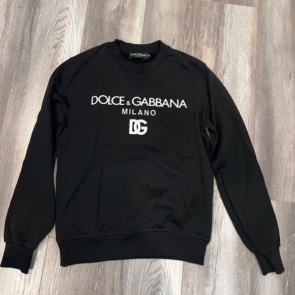Dolce & Gabbana | Shirts | Dolce And Gabanna Mens Jersey Sweatshirt ...